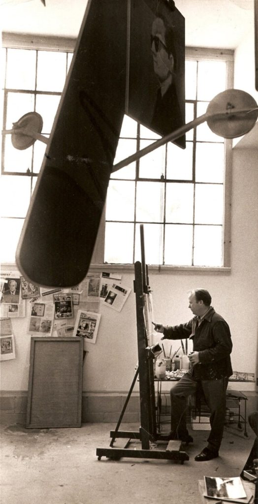 Robert Templeton In Studio – 1967 - The Art of Robert Templeton